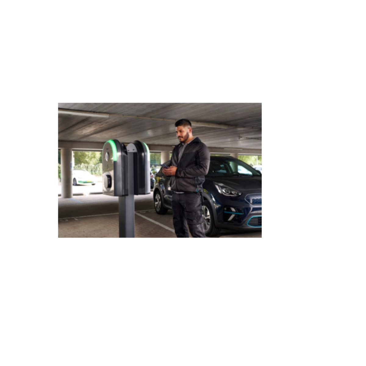 Eco-Motion : Découvrez la borne SCHNEIDER - EVLink Pro AC - EVB3S22N4EA ...